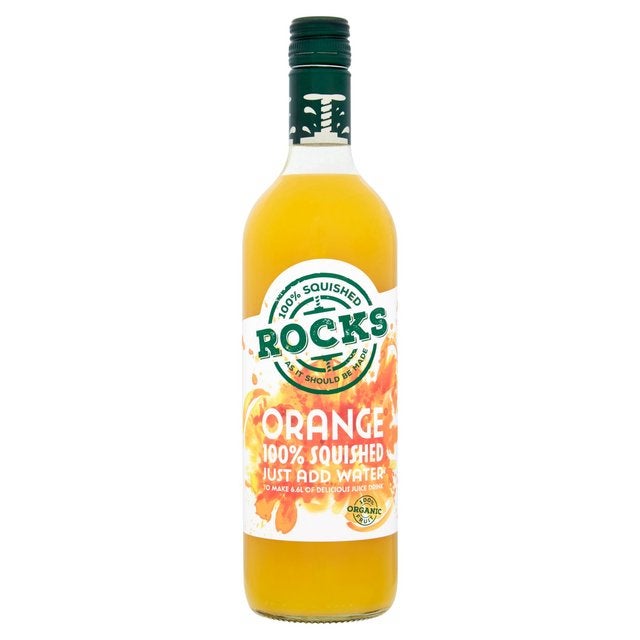 Rocks Orange squash 740ML | GO NAKED VEG